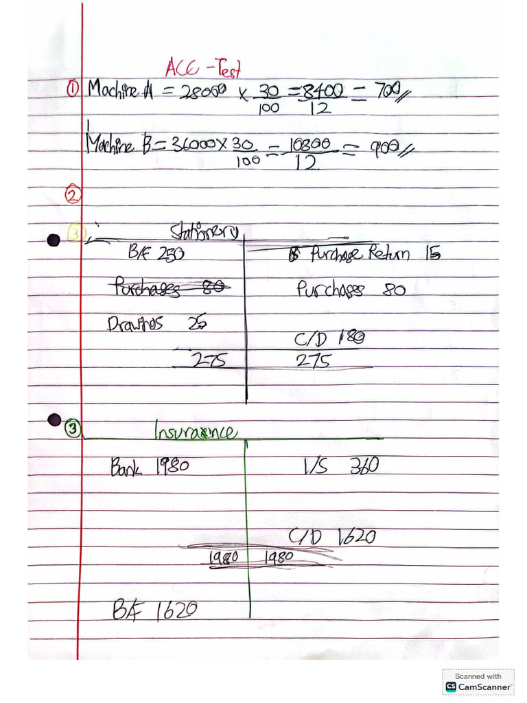 ACC Test - Juwairiyah Murad .A | PDF