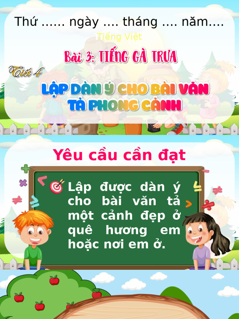 Bai 3 t4 Lap Dan y Cho BV Ta Phong Canh | PDF