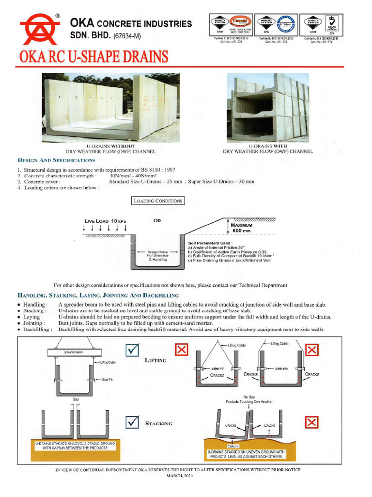 OKA U Shape Drain | PDF
