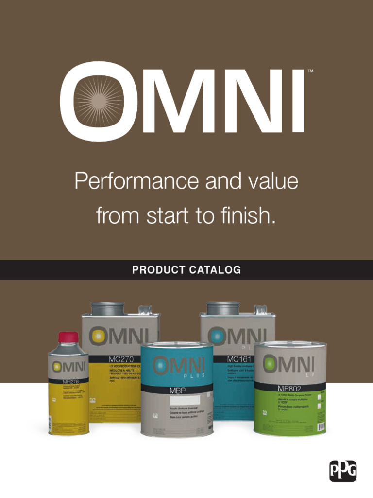 Omni Automotive Paint Mixing Guide | PDF | Building Materials | Plastic ...