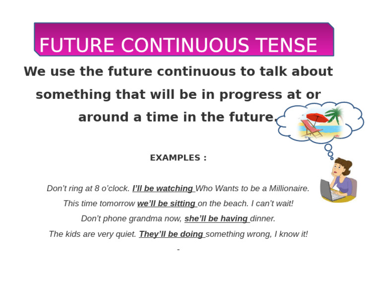 Future Continuous Tense | PDF