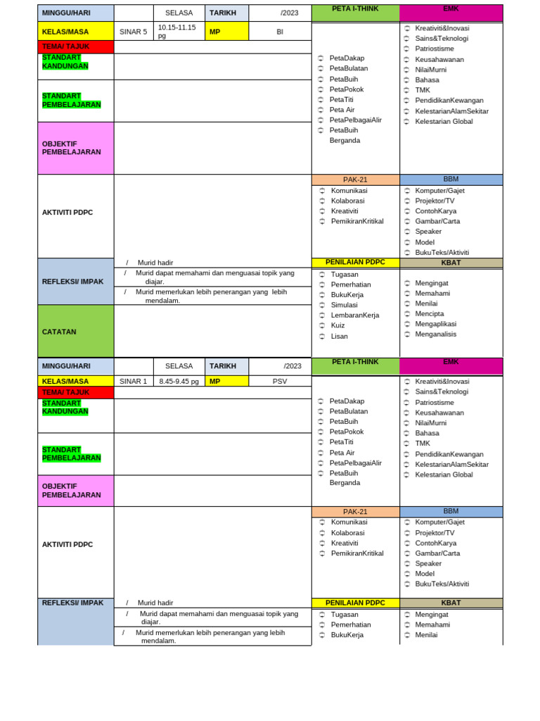 RPH 2022 (SELASA) | PDF