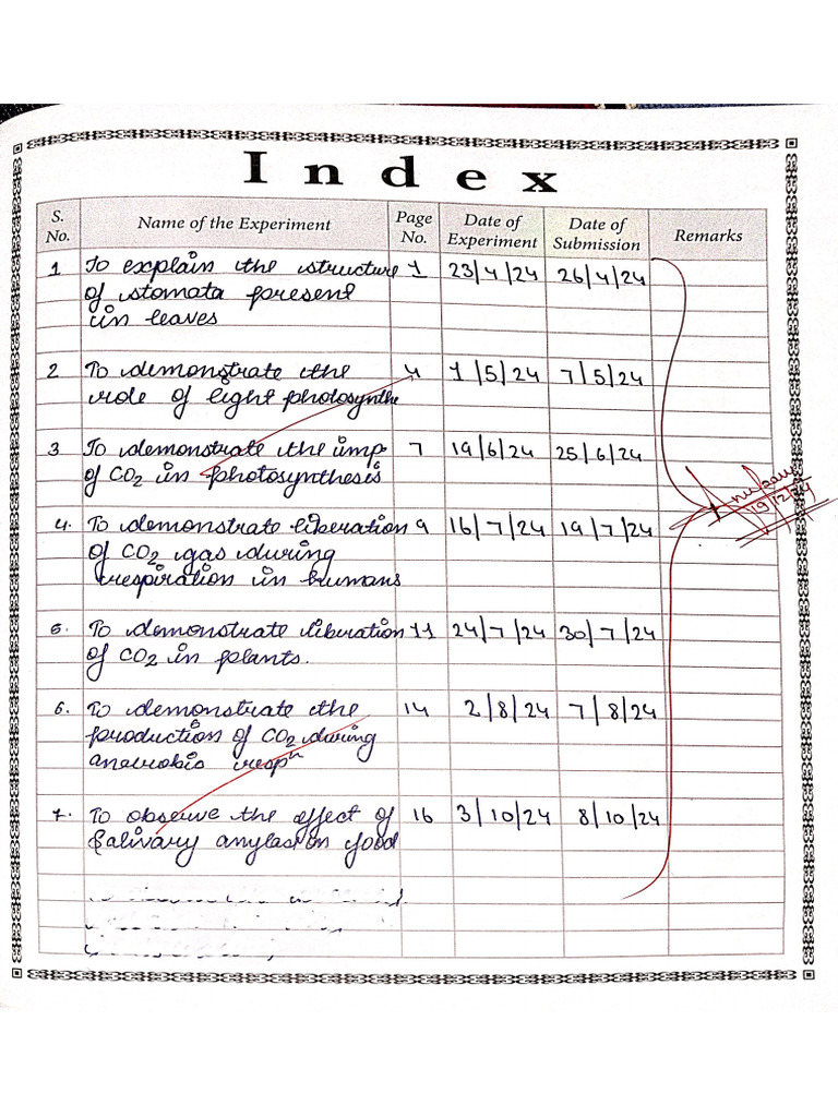 Bio Practical Class 10 | PDF
