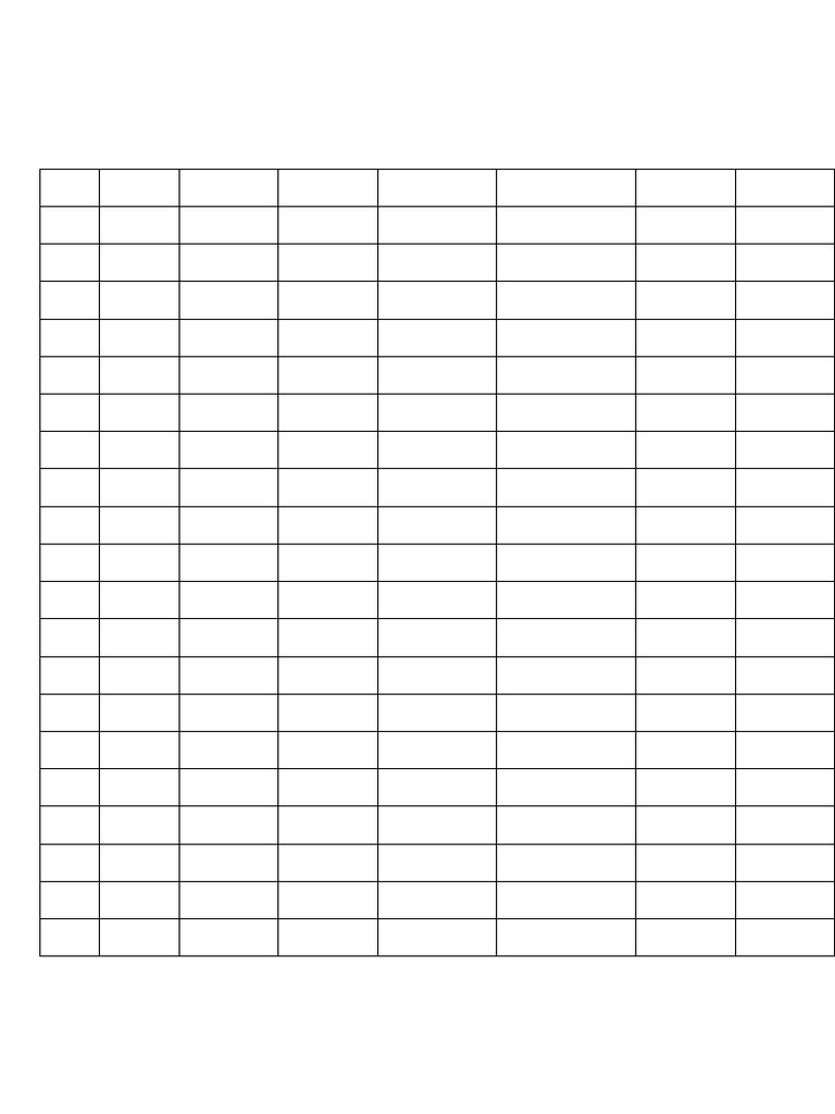 20 Day Routine Checklist | PDF