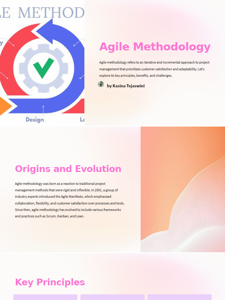Agile Methodology | PDF | Agile Software Development | Scrum (Software Development)