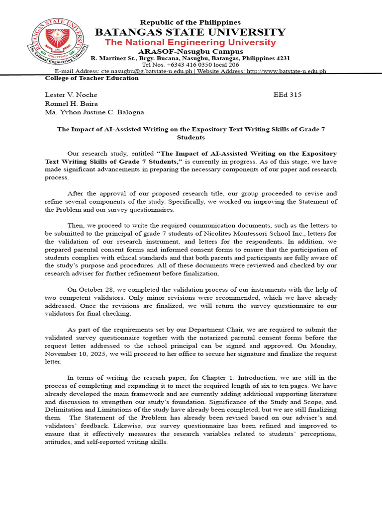 The Impact of AI-Assisted Writing on the Expository Text Writing Skills ...