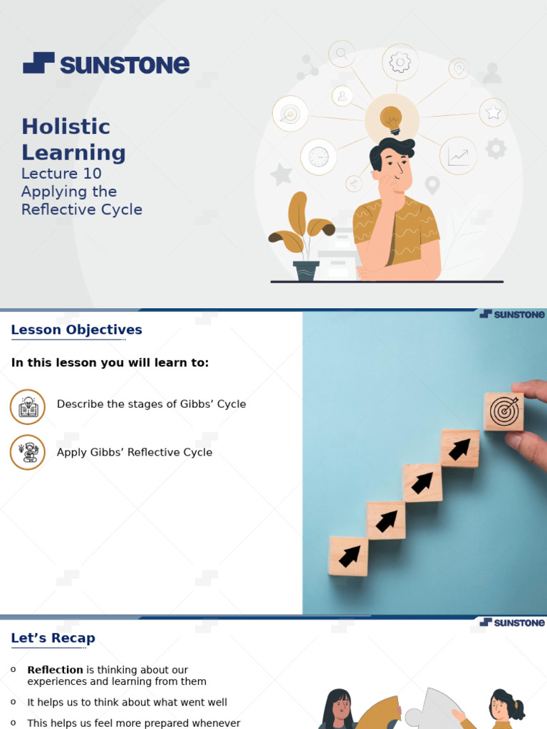 Lecture 10 - Applying The Reflective Cycle | PDF | Cognitive Psychology | Behavior Modification
