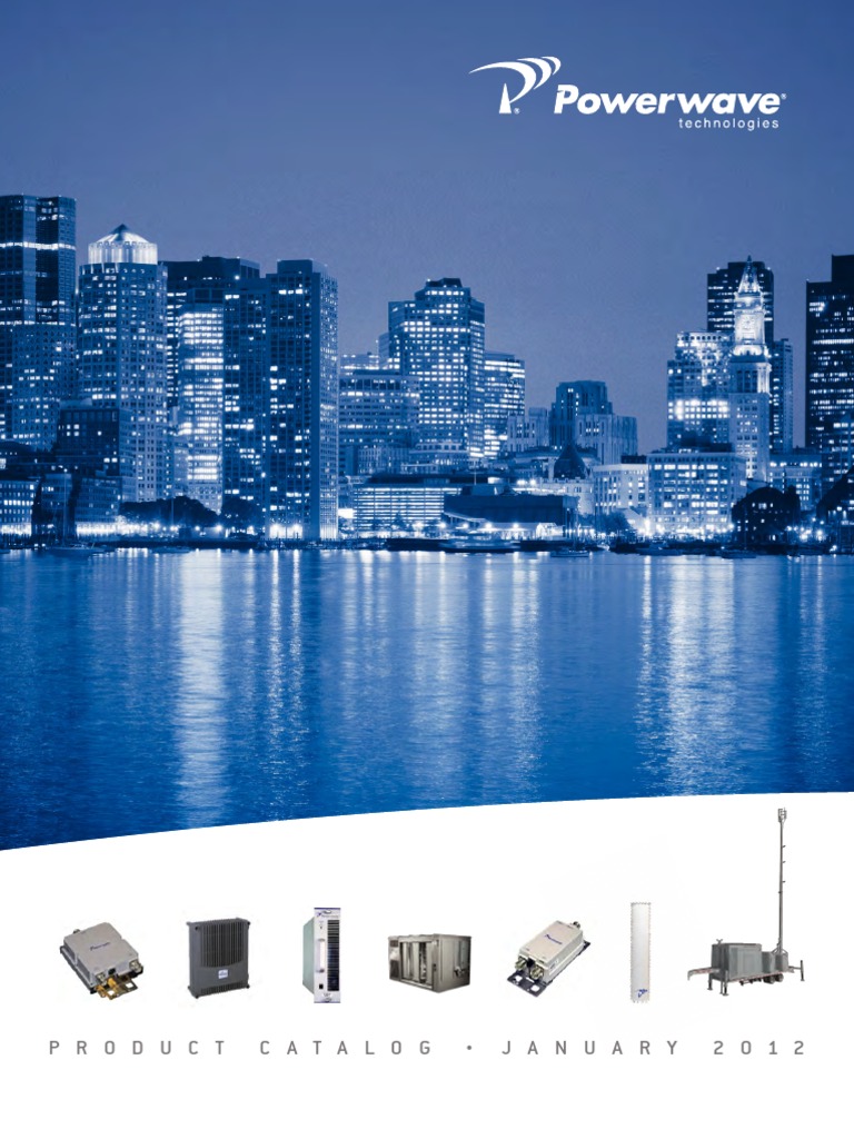 Powerwave Catalog - Jan, 2012 - TMA's | PDF