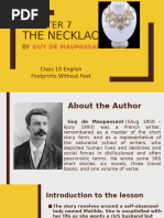CBSE Class X The Necklace Questions | PDF
