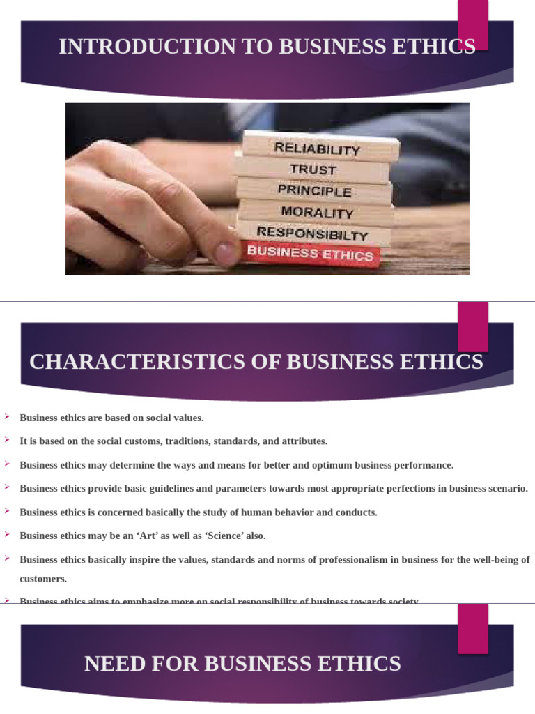 Business Ethics & Csr - 1.Pptx | PDF | Business Ethics | Corporate ...