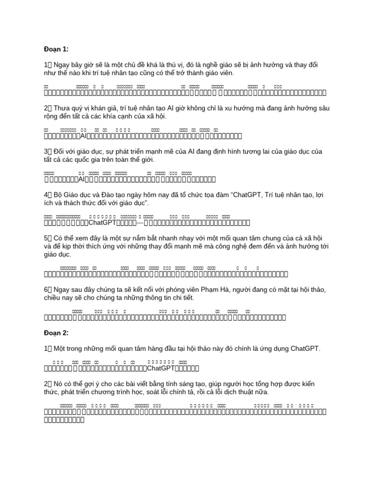 Bài Chat GPT | PDF