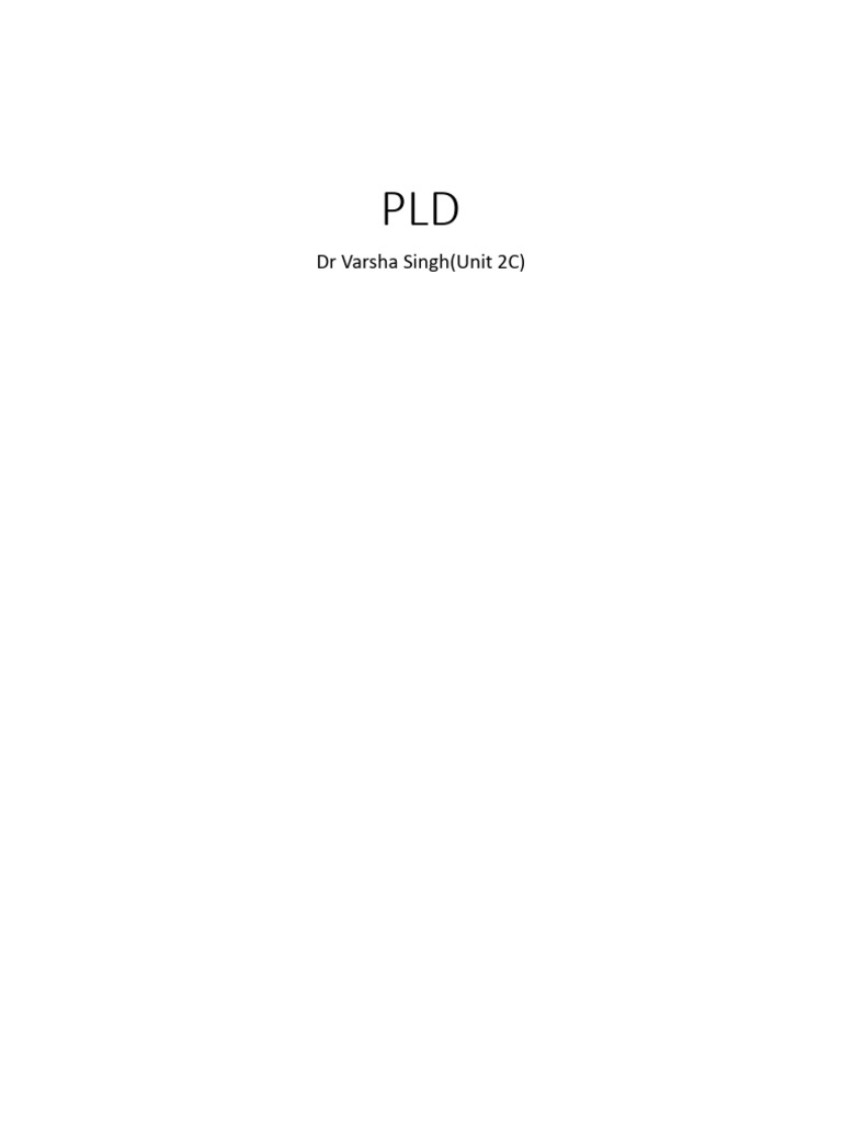 Pld | PDF | Field Programmable Gate Array | Electronic Engineering