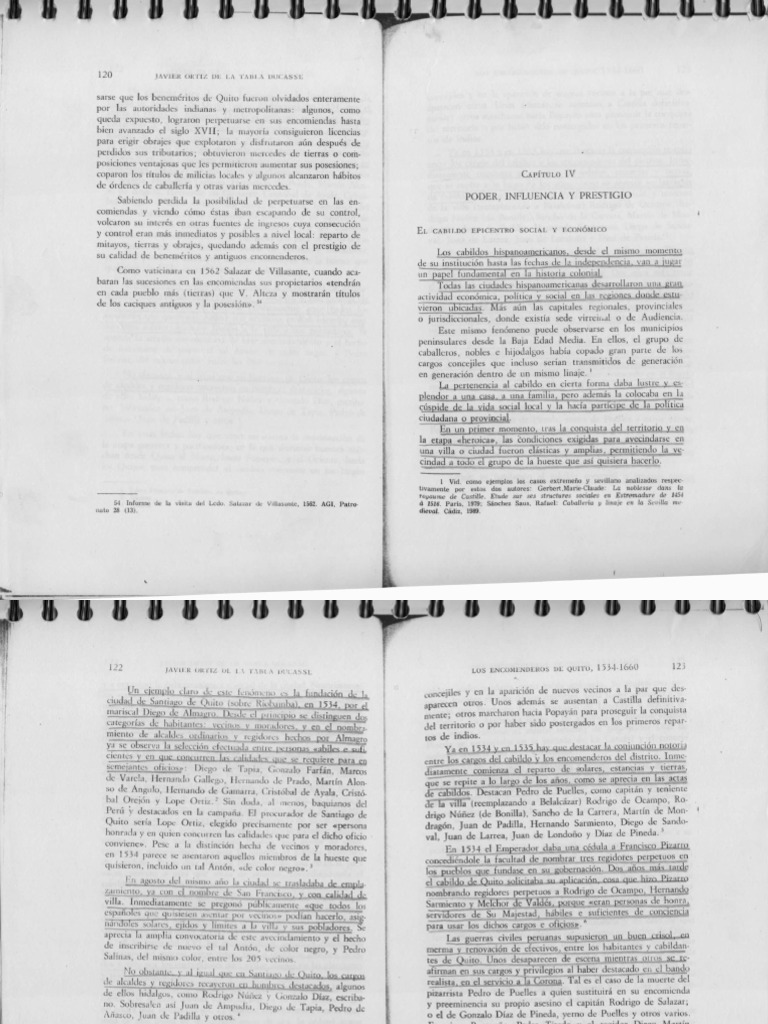 Encomenderos 1 | PDF
