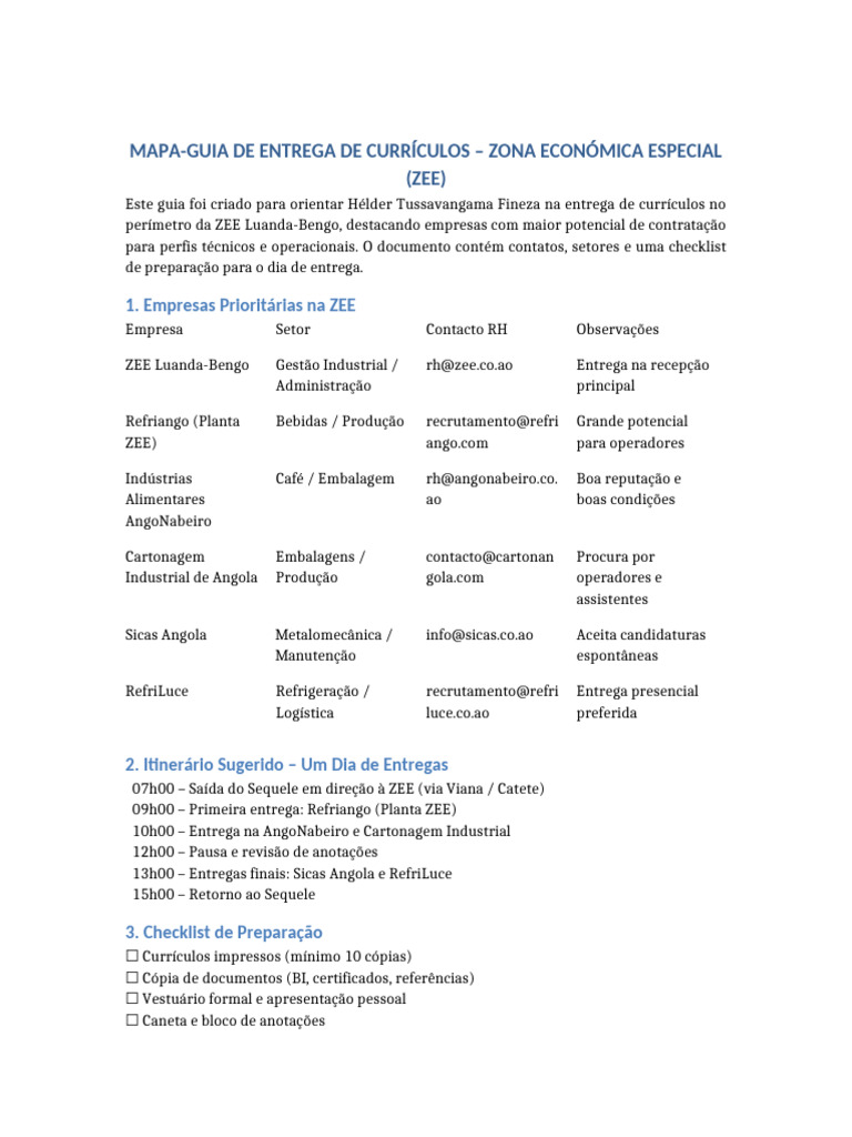 Mapa Guia ZEE Helder Fineza | PDF