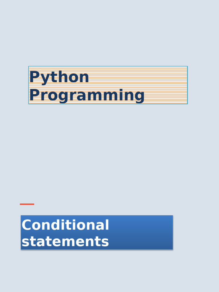 5 - Decision Making | PDF | Boolean Data Type | Software Development