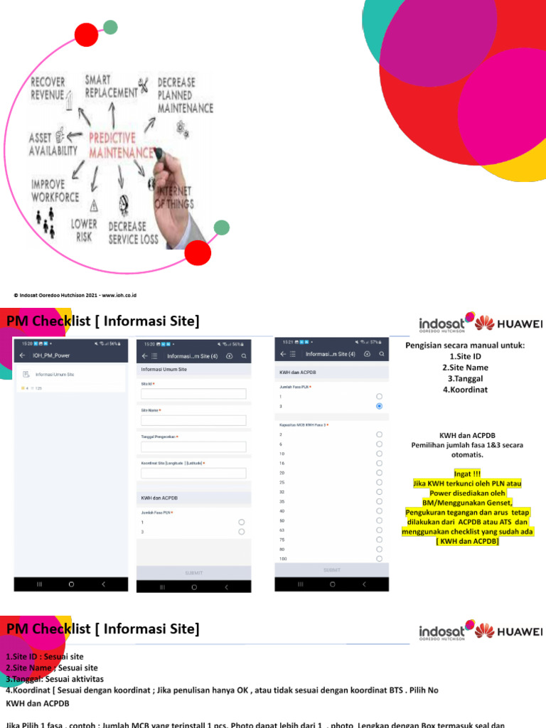 PM Checklist IOH - Power Simplify - July 2024 - Rev02 | PDF
