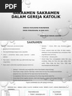 7 Sakramen dalam Gereja Katolik | PDF