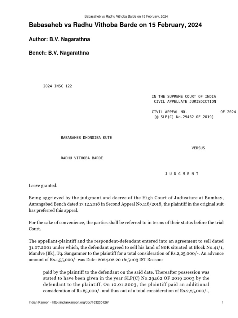 Babu Shah | PDF | Lawsuit | Appeal