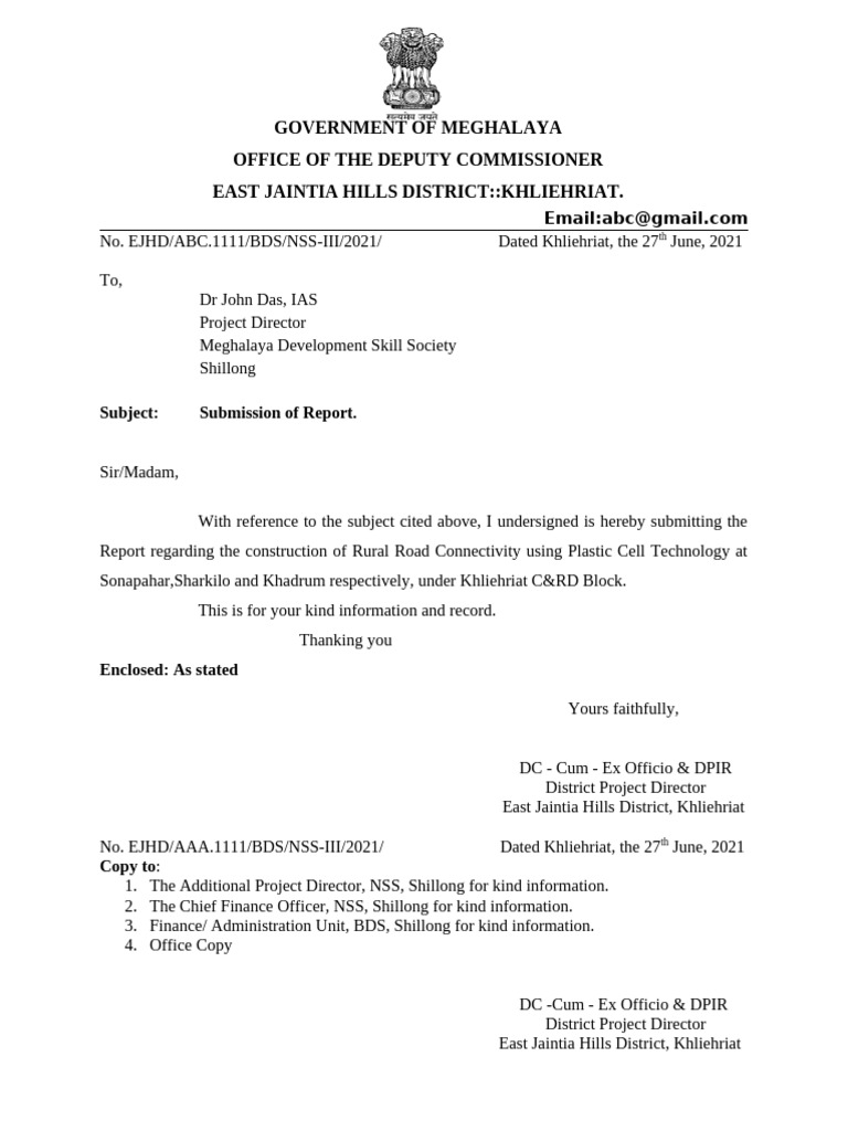 Forwarding Letter | PDF