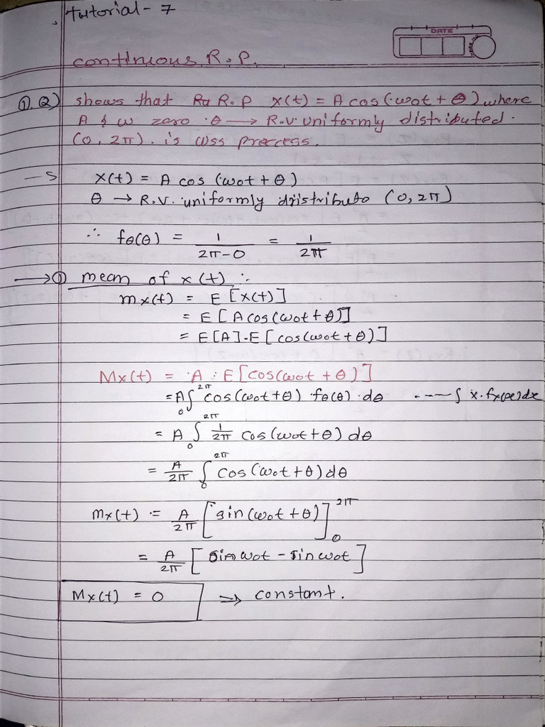 RSA Tutorial 7 | PDF