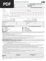 MIE Background Screening Consent Form | PDF | Criminal Record | Privacy