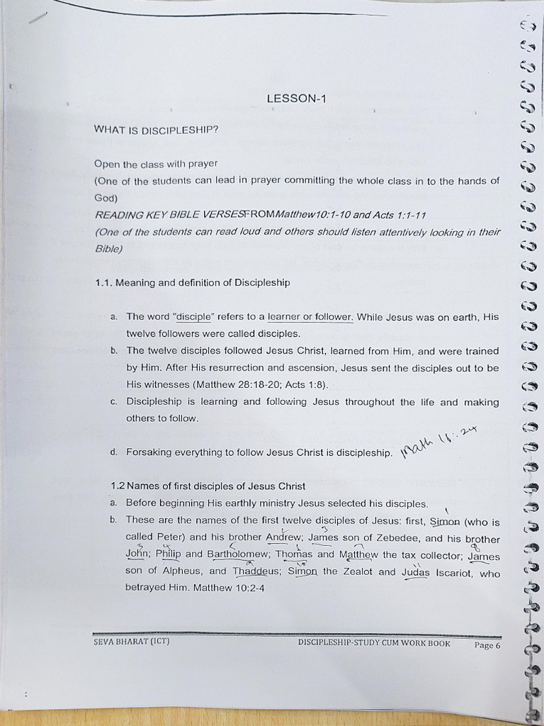 Evangelism and Discipleship | PDF