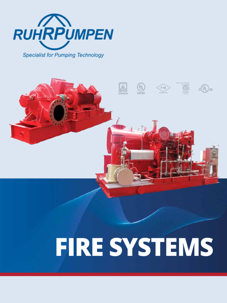 Fire Pump Systems for Safety Solutions | PDF | Pump | Mechanical ...