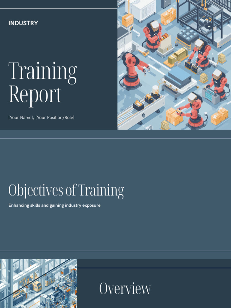 Industrial Training Report Summary | PDF | Skill | Cognition