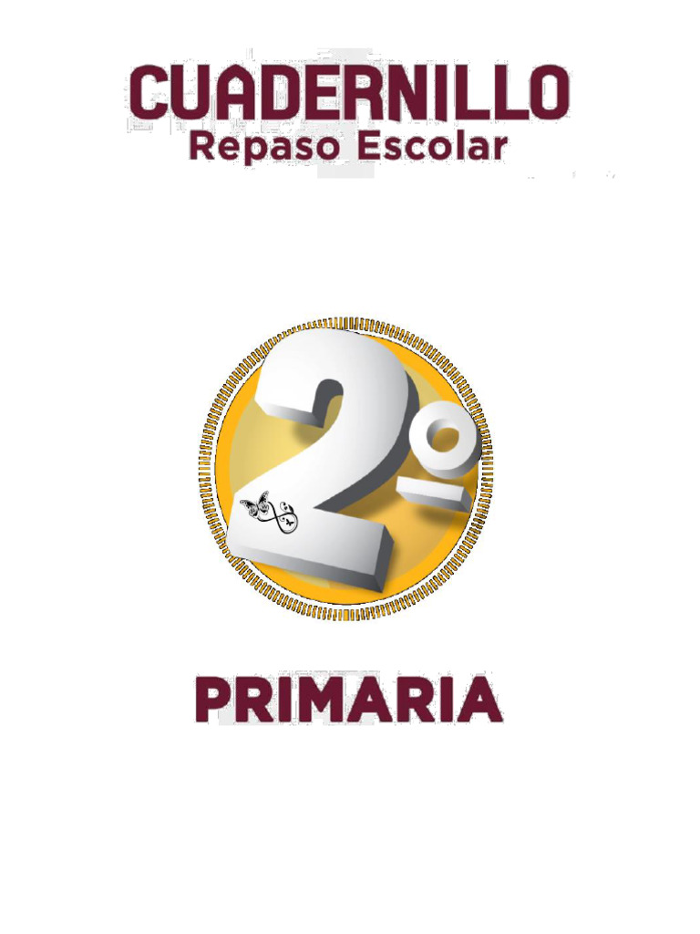 Cuadernillo de Repaso Segundo Grado Elprofe20 | PDF | Coma | Naturaleza