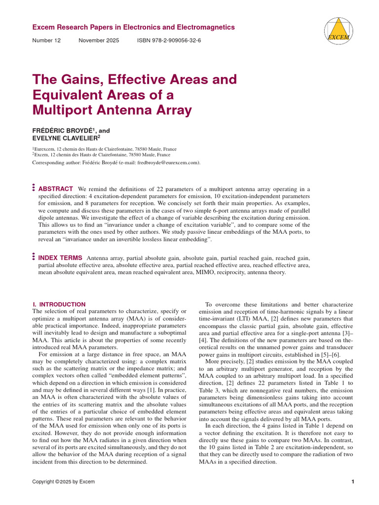 A new research article-1 | PDF | Antenna (Radio) | Matrix (Mathematics)