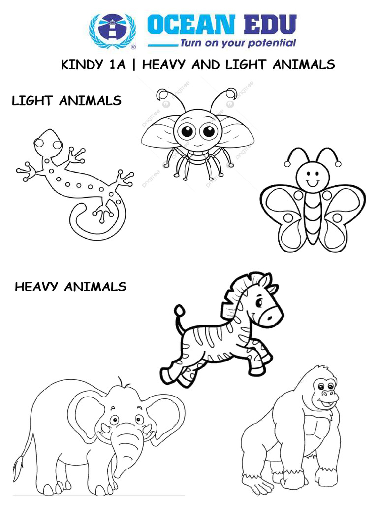 Heavy and Light Animals | PDF