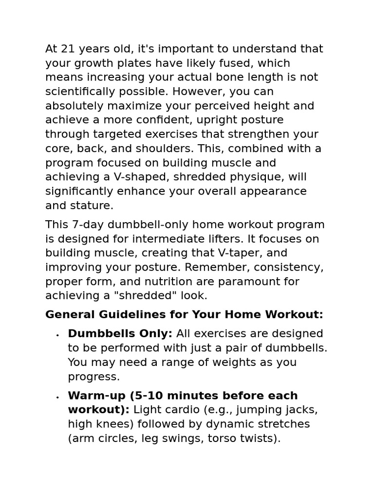 Workout | PDF | Strength Training | Musculoskeletal System