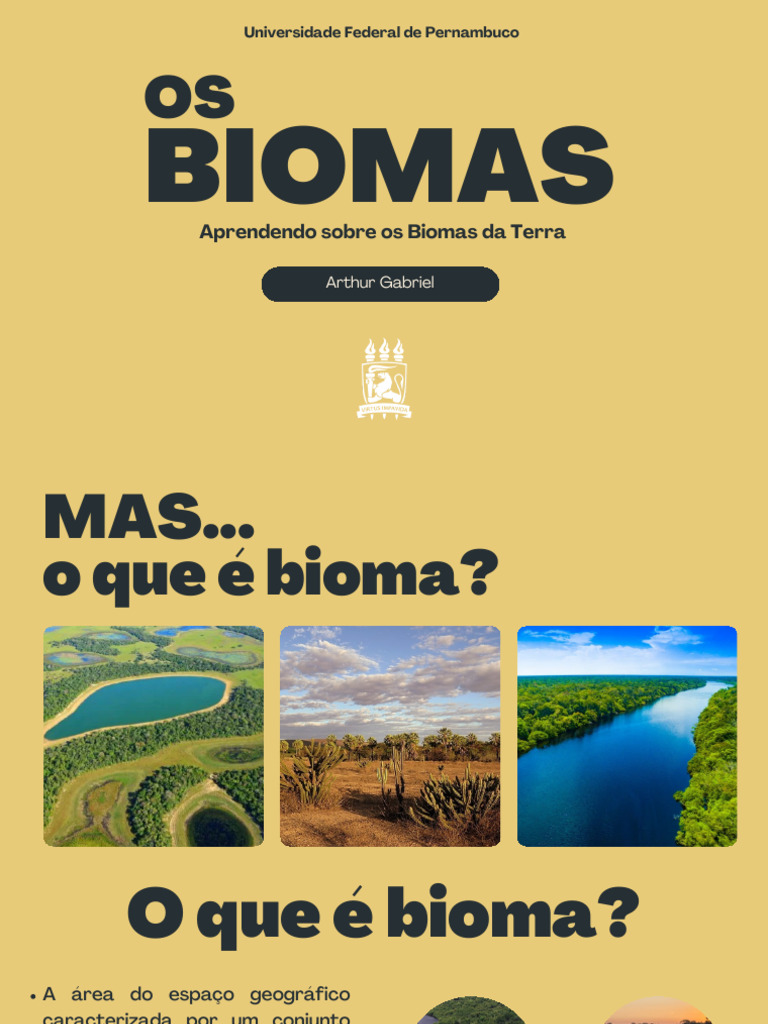 Biomas Brasileiros: Características e Fauna | PDF | Florestas ...
