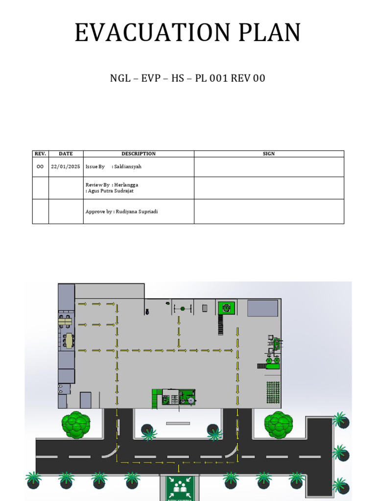 NGL Evacuation Plan Overview | PDF