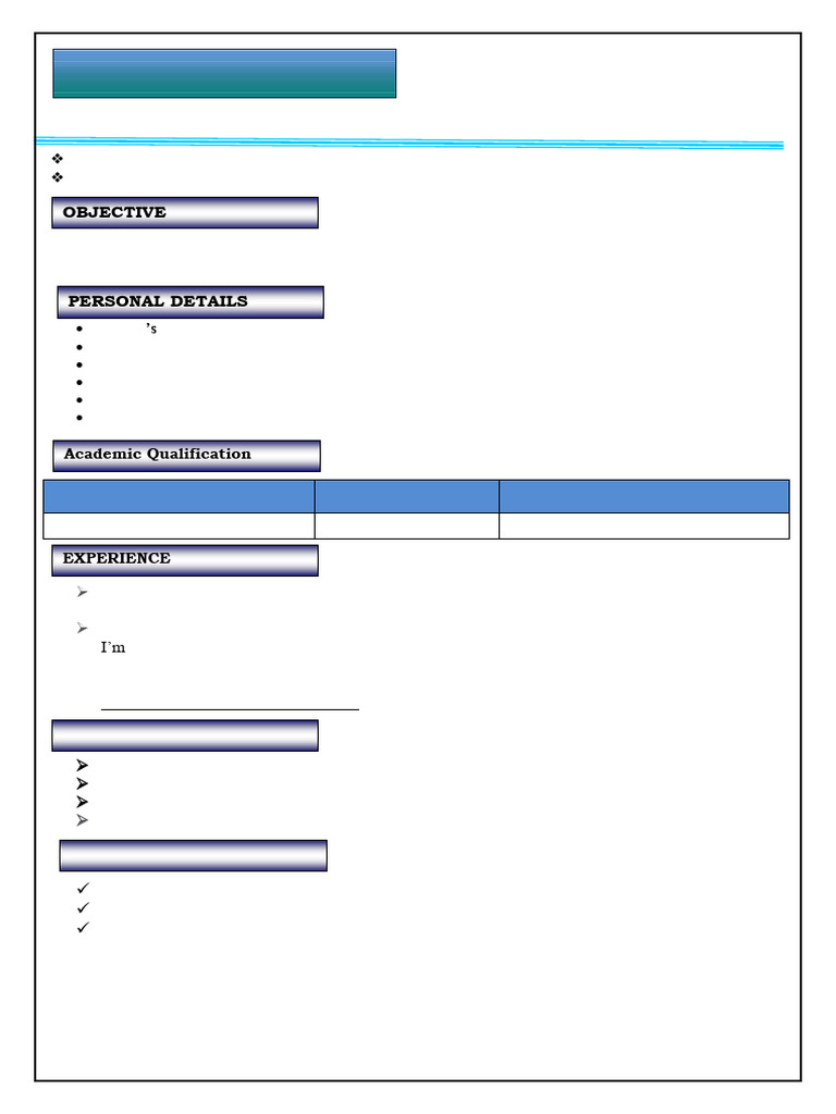 Abdul Hameed CV | PDF