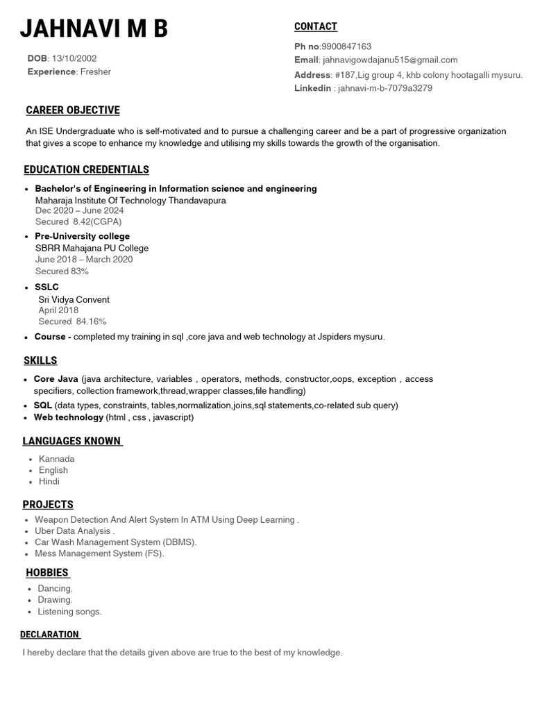 Jahnavi | PDF