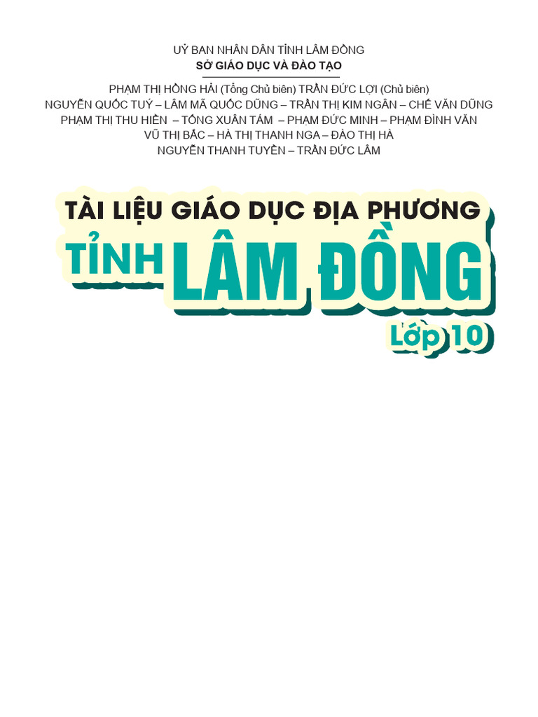 L P 10 - Lâm Đ NG | PDF