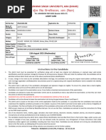 BCB Admission Guidelines 2025-26 | PDF
