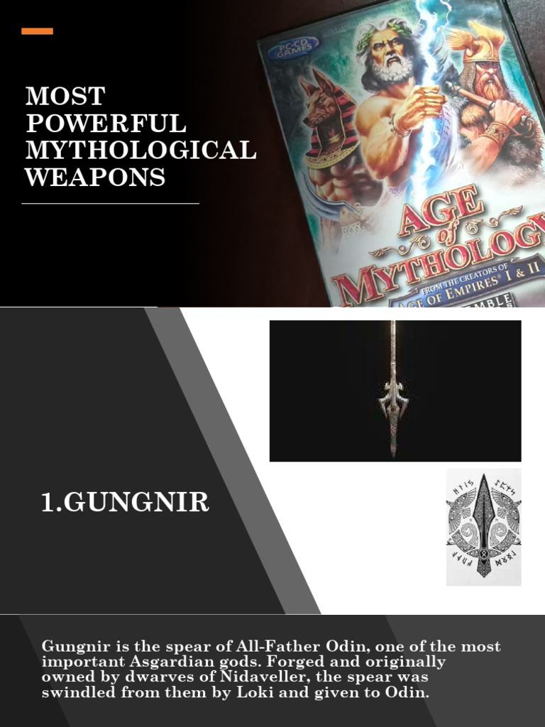 Mythological Weapons | PDF