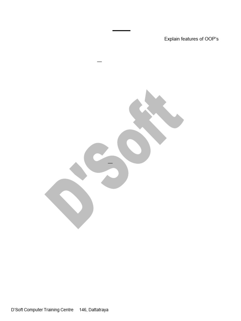 C++ Most Imp Questions For BCA S-24 Exam | PDF | Programming ...