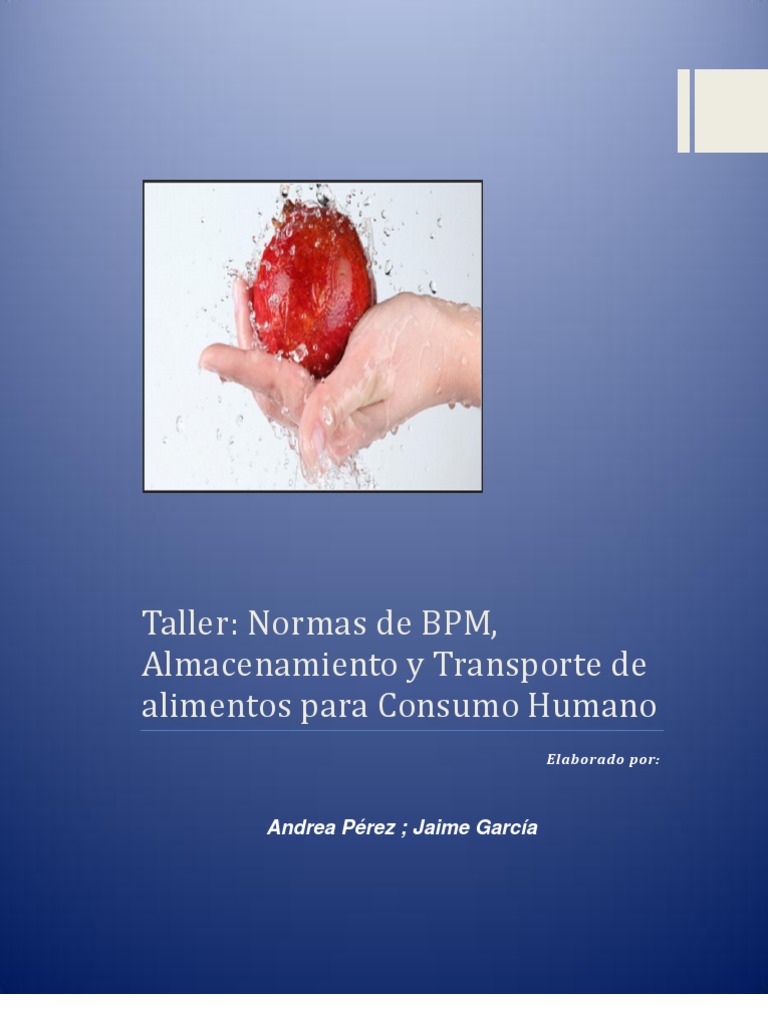 Taller BPM | PDF | Alimentos | Calidad (comercial)