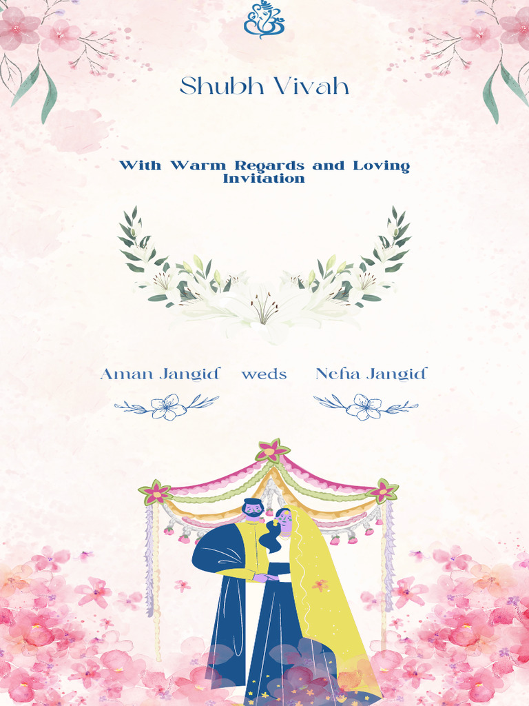 Aman Wedding Invite | PDF