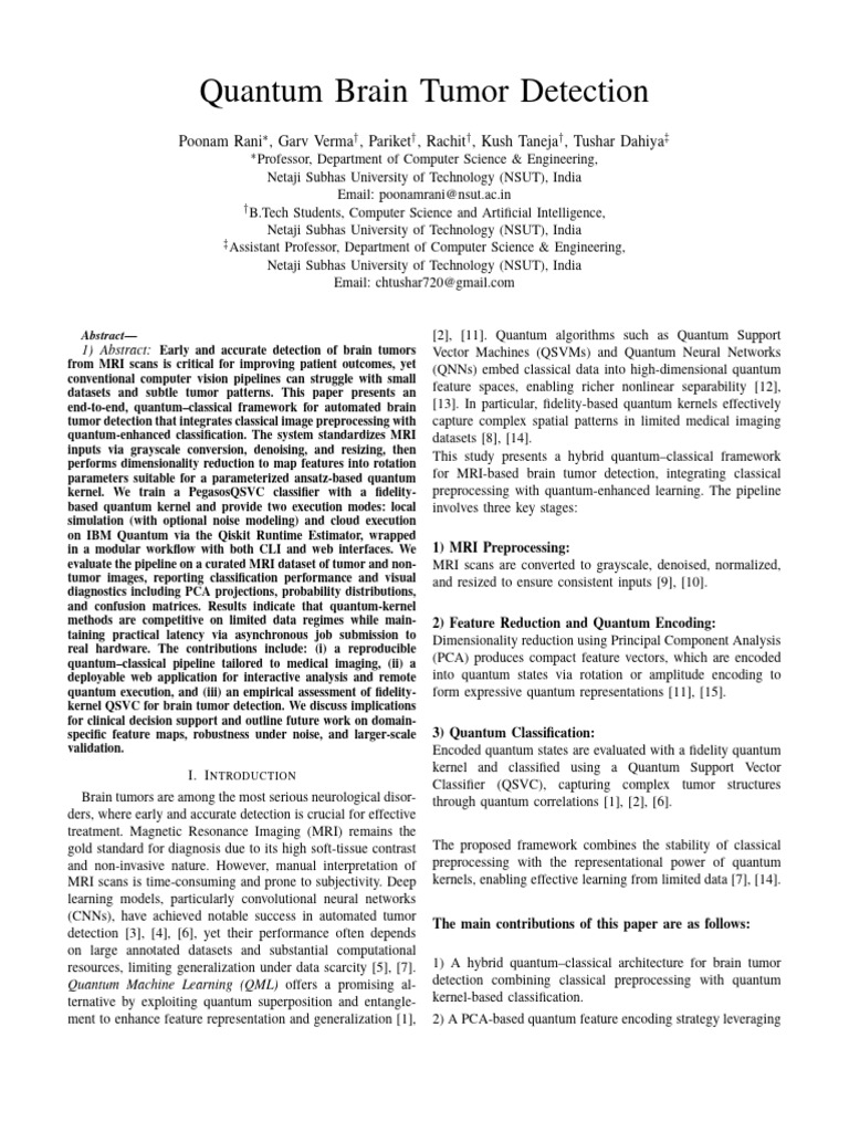 IEEE Conference Template 1 | PDF | Sensitivity And Specificity ...