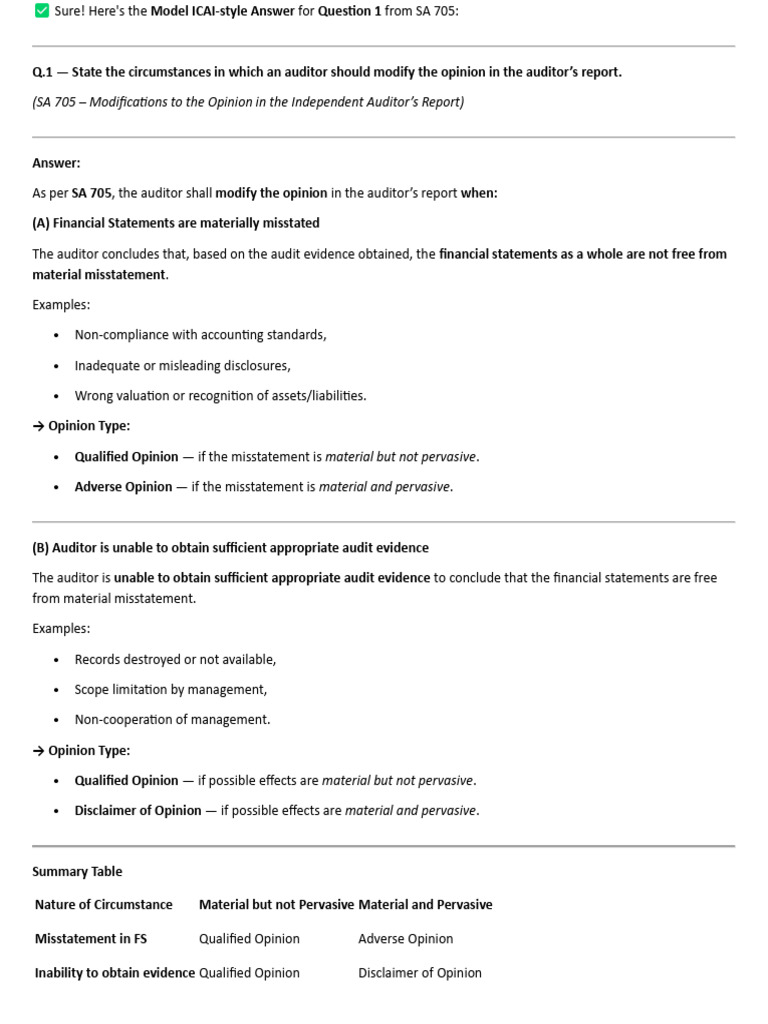 Sa 705 Hand Notes | PDF