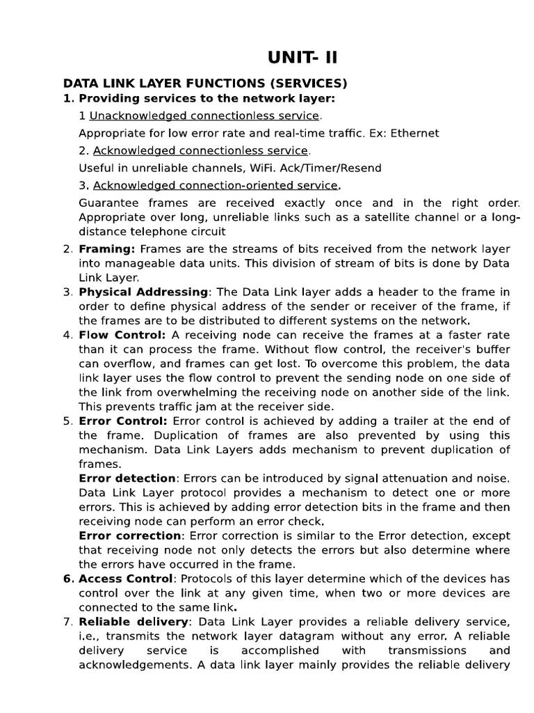 CN UNIT-2 | PDF