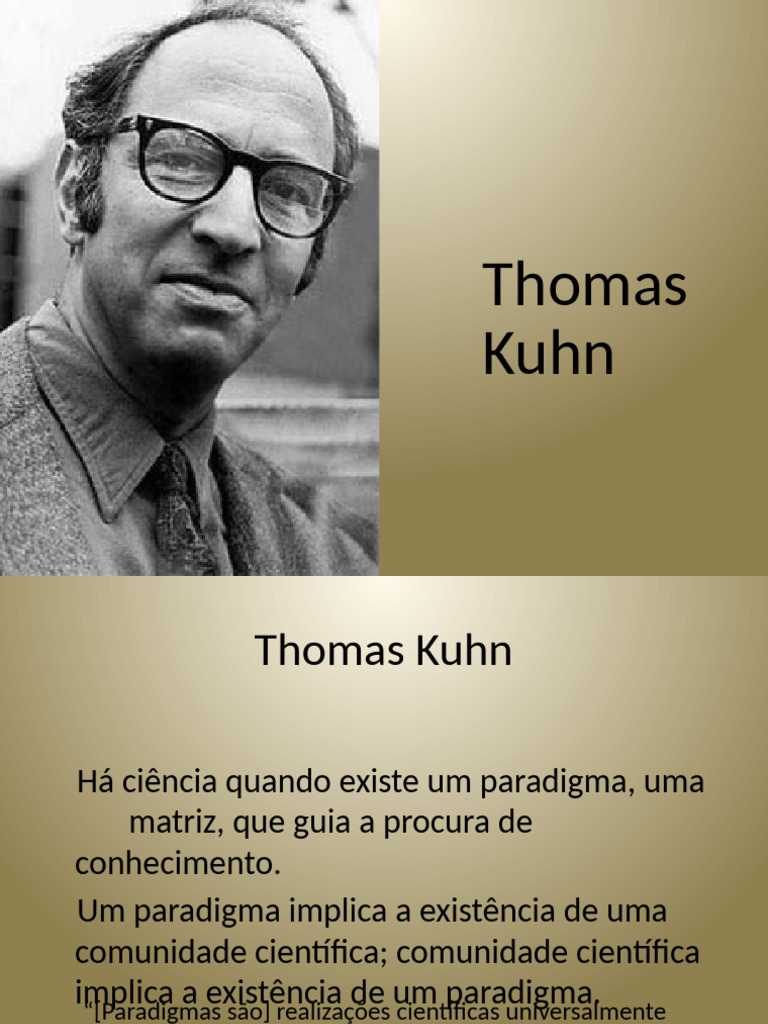 Thomas Kuhn | PDF | Science | Paradigma