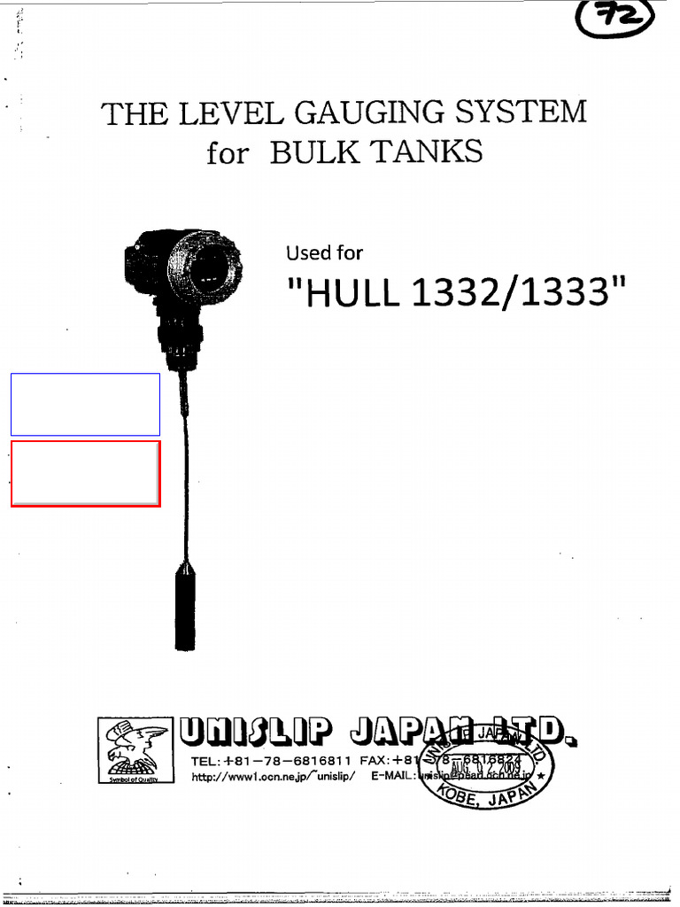 Advanced Level Gauging System for Tanks | PDF | Electronics ...