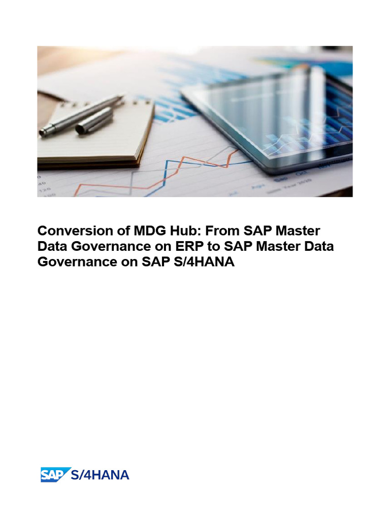 MDG Hub Conversion to SAP S/4HANA Guide | PDF | Computing