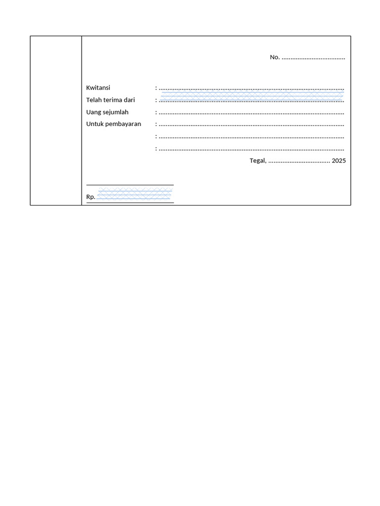 Kwitansi Perusahaan | PDF