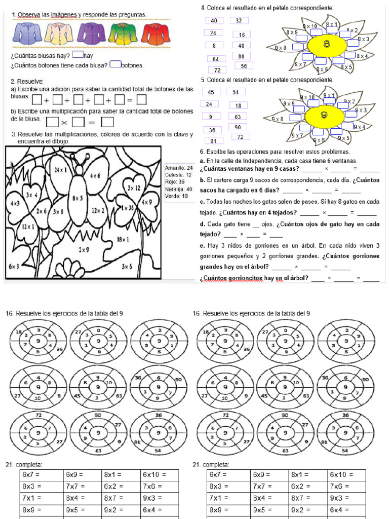 Fichas Mate Azucena | PDF